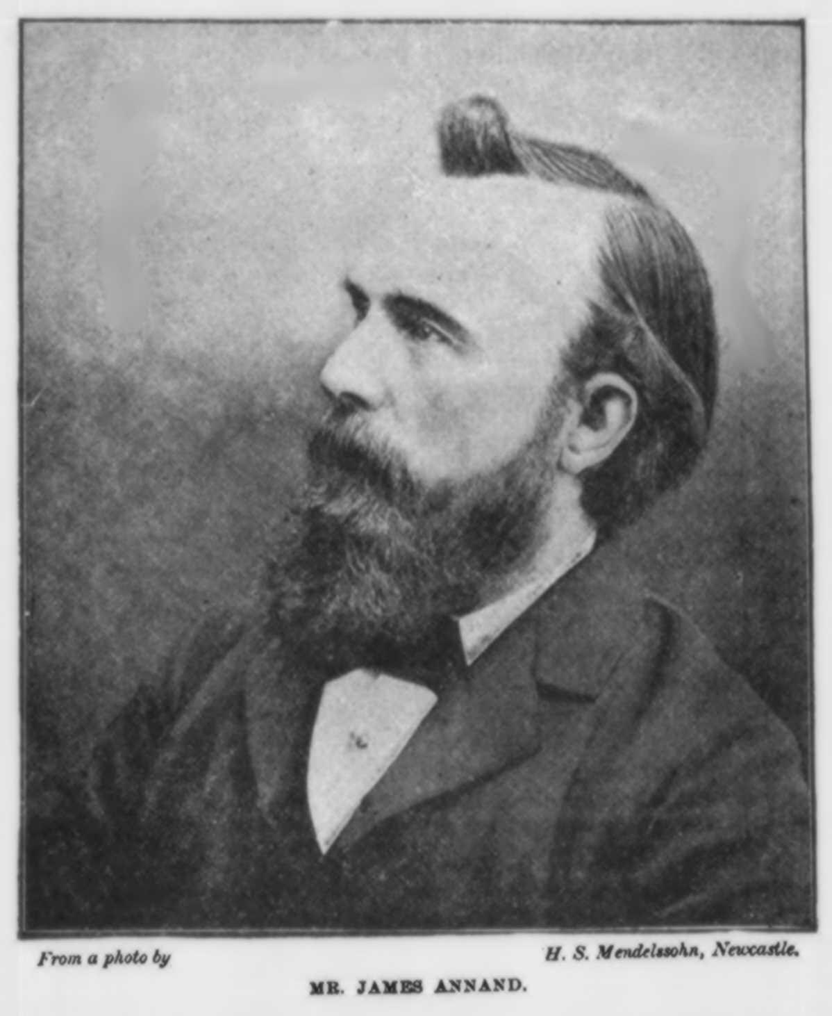 ANNAND James (1843 – 1906) – Friends of Jesmond Old Cemetery